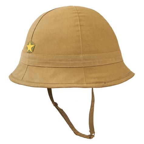 Original Imperial Japanese Army Wwii Type 98 Sun Pith Helmet