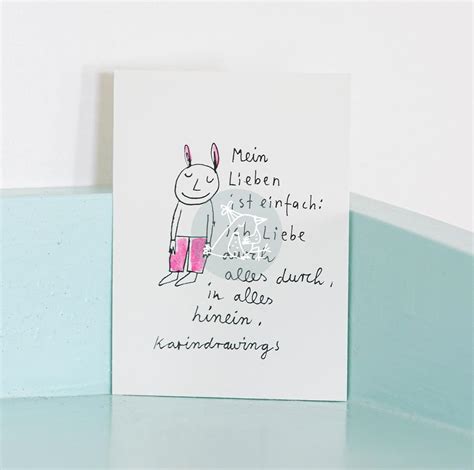 Originalzeichnung - ich liebe ⭐️ karindrawings