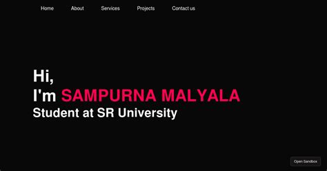 Charming Carson Pr L Codesandbox