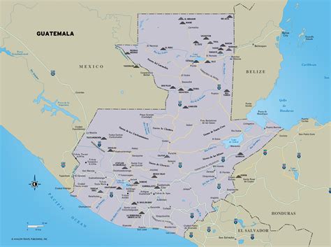 Guatemala Tourist Map Hot Sex Picture