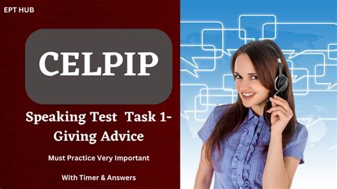 Celpip Speaking Test Task 1 Giving Advice