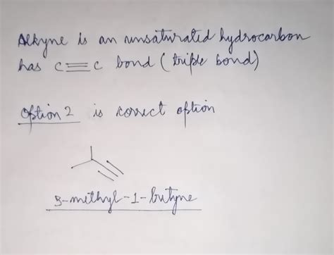 Solved Which Of The Following Structures Contains An Alkyne Course