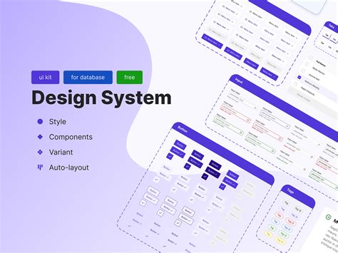 Ui Kit For Database On Behance