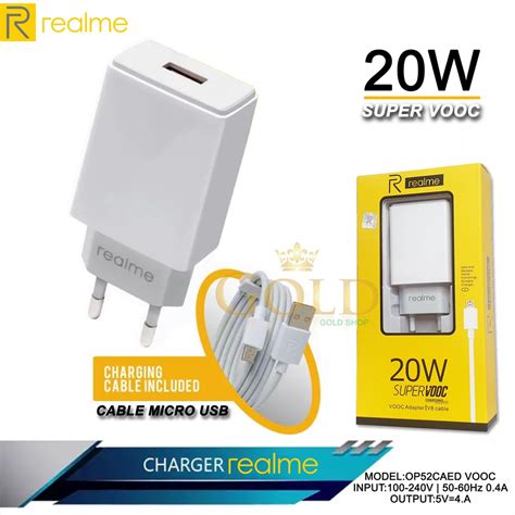Jual Charger Realme Super Vooc Ori Casan Super Vooc Realme Type C W W W W Shopee
