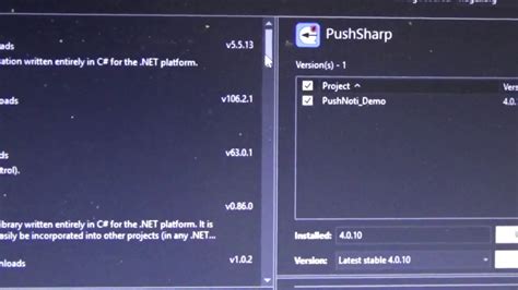 sending push notifications using c youtube