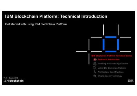 Ibm Blockchain Platform Technical Introduction V11 Pdf Computer
