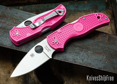 Spyderco Native 5 Lightweight Pink Frn Cpm S30v C41ppn5