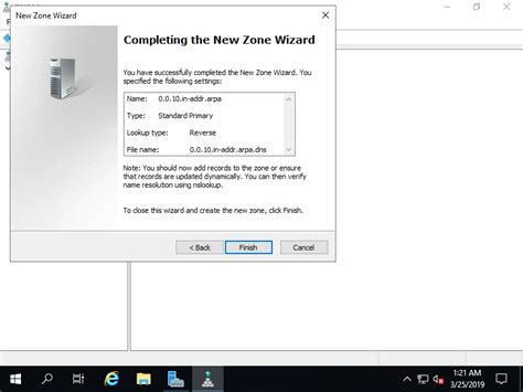 Thêm Reverse lookup Zone trong DNS Server