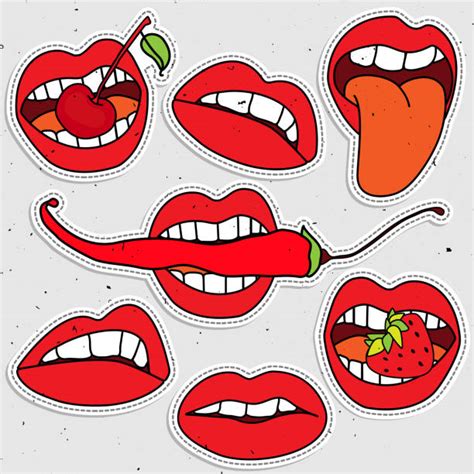 30개 이상의 Sex Symbol Sexual Activity Human Lips 스톡 일러스트 Royalty Free 벡터