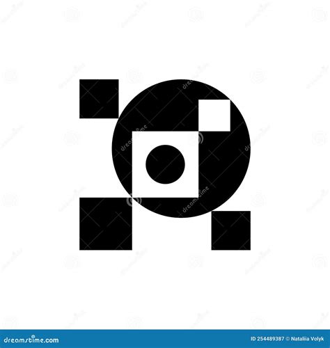 Abstract Logo Stock Vector Illustration Of Brand Modern 254489387