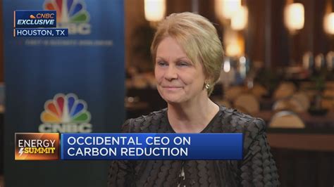 Watch Brian Sullivans Full Interview With Occidental Petroleum Ceo