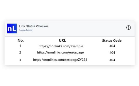 On Page Link Status Checker para Google Chrome Extensión Descargar