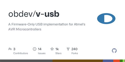 Github Obdev V Usb A Firmware Only Usb Implementation For Atmel S Avr Microcontrollers