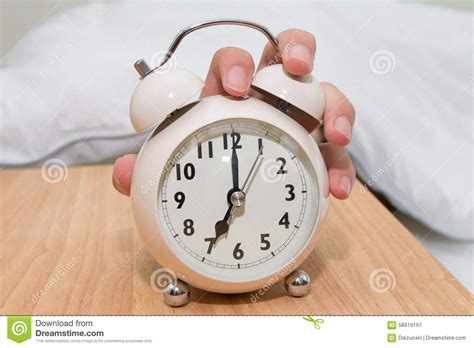 Turn Off The Alarm Stock Image Image Of Focus Concept 58919197