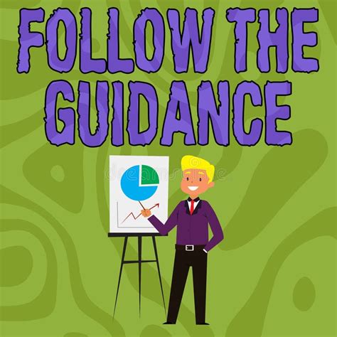 Conceptual Caption Follow The Guidance Business Idea Controlling A