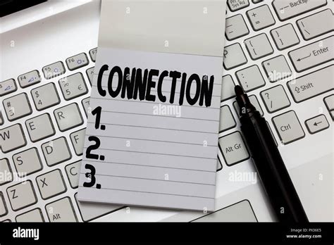 Text Sign Showing Connection Conceptual Photo Relation Association