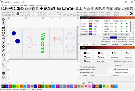 Multiple Wood Sheets Project Layers At Once Lightburn Software Questions Lightburn