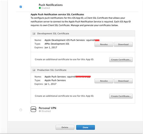 Xcode Swift Notifications On Test Flight Not Working Stack Overflow