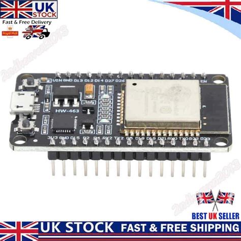 Esp 32s Esp Wroom 32 Esp32 Bluetooth Compatible Wifi Dual Core Cpu Development B £3199