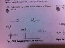 Solved Determine VA In The Circuit Shown In Figure Chegg Com