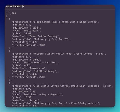 Image Data Parsing From Image To Data Using Vision Api