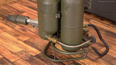 M2 Flamethrower Backpack 3d Model Turbosquid 2183881