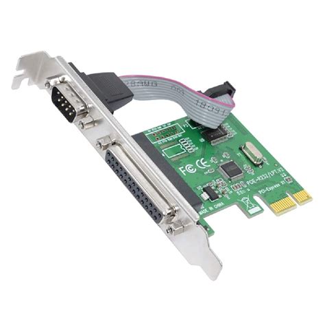 fbm pci jeirdus pcie parallel serial combo card rs 232 serial port com