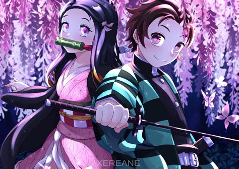 Demon Slayer Tanjiro And Nezuko Phone Wallpaper Images And Photos Finder