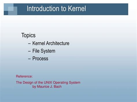 PPT Introduction To Kernel PowerPoint Presentation Free Download ID 8865753
