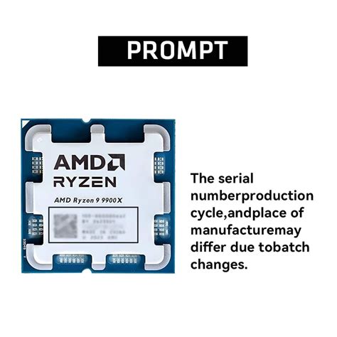Amd Amd R9 9900x Cpu Con 12 Núcleos Y 24 Hilos Zen 5 Con Velocidad Máxima De 5 6 Ghz Caché L3