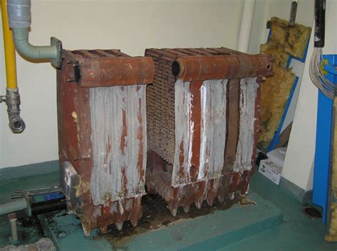 Ремонт замена сборка секций чугунного теплообменника отопительного котла