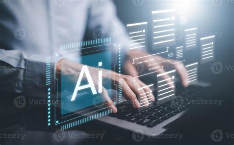 Programmer People Working Laptops Or Smartphones With Ai Artificial