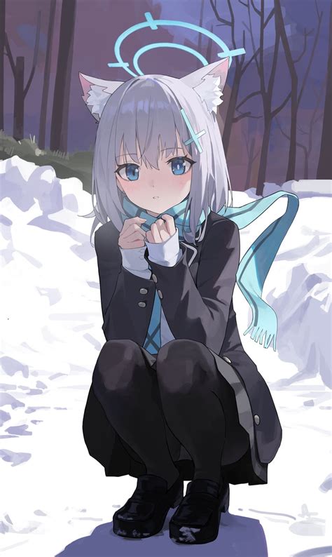 Shiroko Blue Archive Drawn By Nai Gai Danbooru