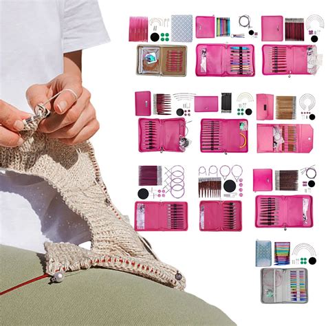 Крючок для вязания набор спиц с аксессуарами набор круглых спиц съемный сменный для