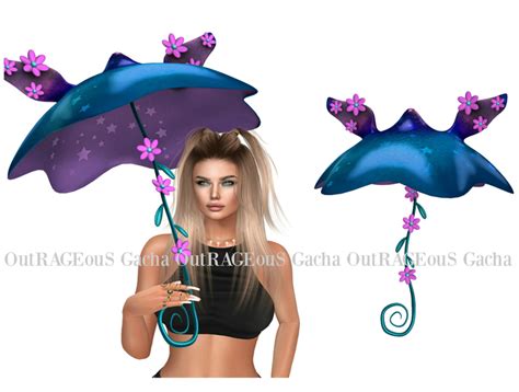 Second Life Marketplace Yokai Singing In The Rain Fairy Blue