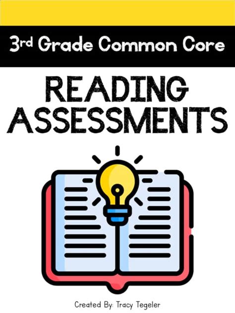 3rd Grade Ccss Reading Assessments By Creekside Teacher Tales Tpt