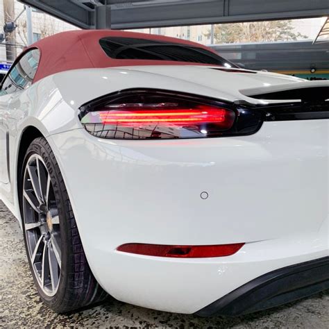 포르쉐 718 박스터 S 리어램프 교환 뒤 범퍼도색 수리 강남 수입차 사고수리 외형복원 성수동 자동차 판금도색 부분도색 보험수리 추천 삼성모터스 네이버 블로그