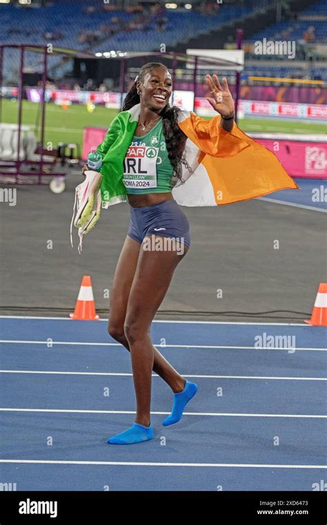 Rhasidat Adeleke Ireland Mixed 4 X 400m Relay Gold Medal At European