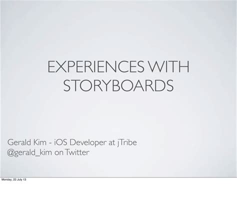 ios uistoryboard presentation ppt