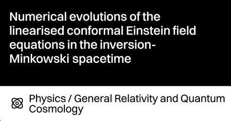 Numerical Evolutions Of The Linearised Conformal Einstein Field Equations In The Inversion