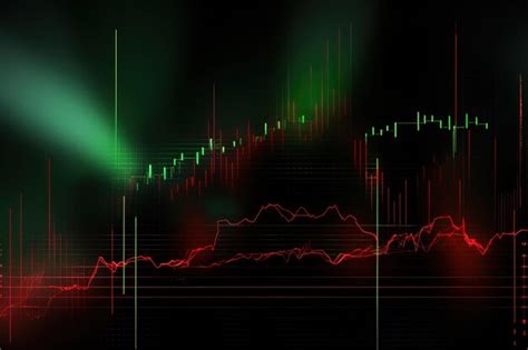 Premium AI Image Stock Market Graph Graph Showing Growth Data Investment And Risk Exchange Rate