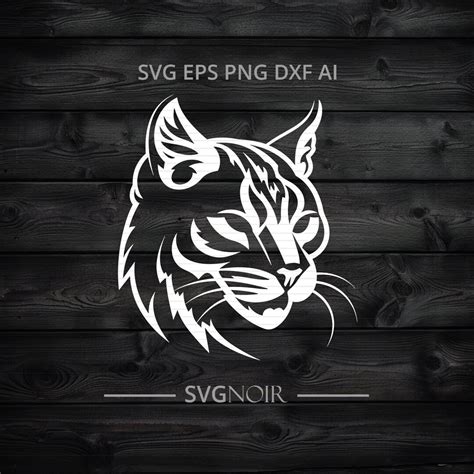 Bobcat Svg PNG EPS Dxf SVG Ai Etsy