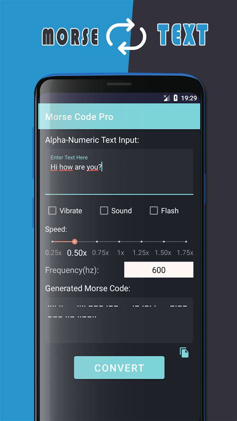 Morse Code Pro Universal Morse Code Converter Appstore For Android