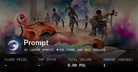 Prompt Collection Opensea