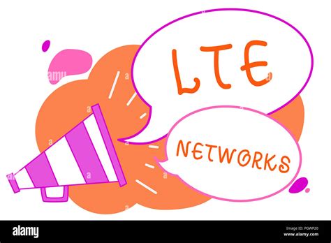 Handwriting Text Writing Lte Networks Concept Meaning Fastest Network