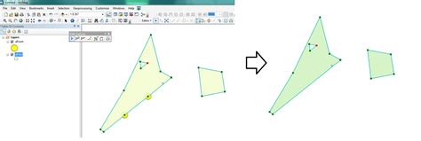 Arcpy Delete Vertices On Polygon Feature Class Based On The