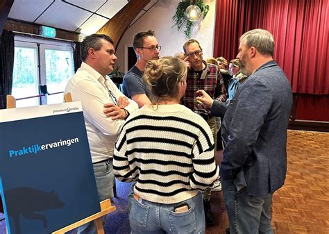Gedeputeerde Egbert Van Dijk In Gesprek Met Veehouders Over Wolfwerende Rasters Provincie Drenthe