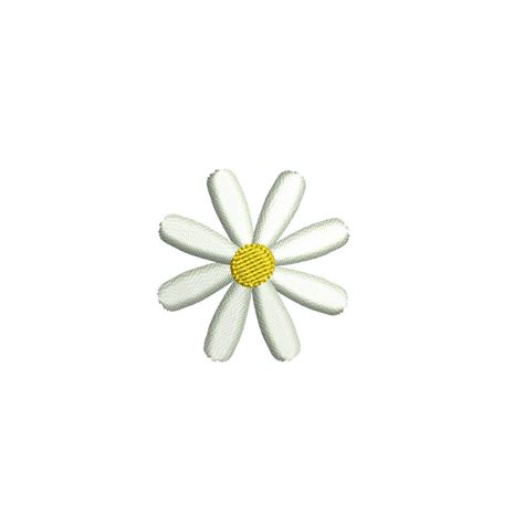 Mini Daisy Flower Embroidery Design Spring Embroidery Designs Instant