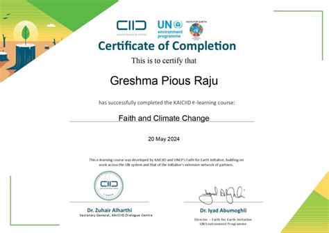Greshma Pious Raju On Linkedin Climateaction Faithandclimate