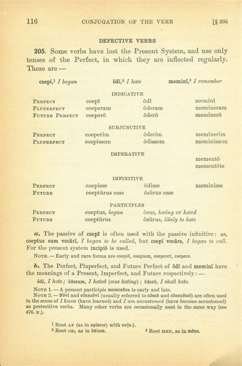 Defective Verbs Dickinson College Commentaries